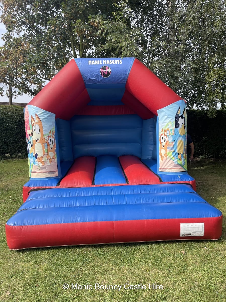 Bluey Bouncy Castle - Bouncy Castle Hire, Soft Play Hire, Inflatable ...
