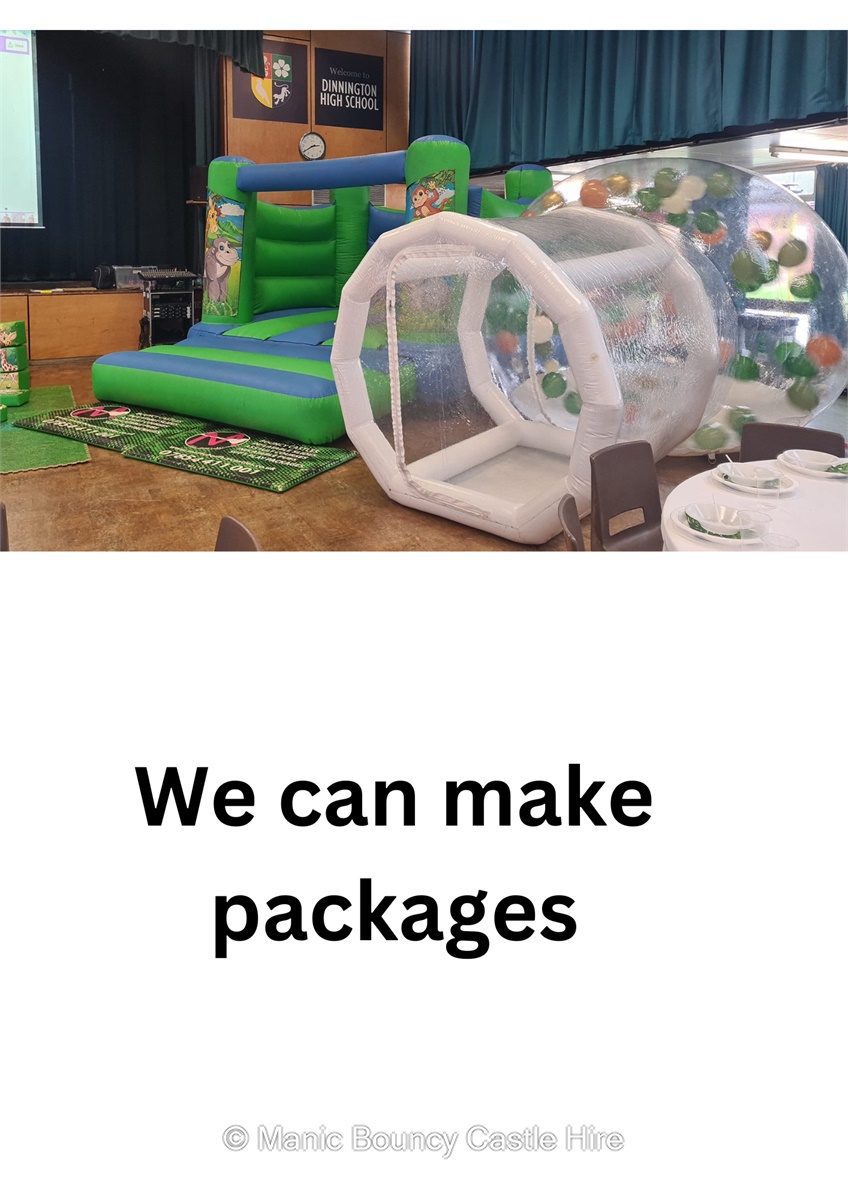 Bubble house - Bouncy Castle Hire, Soft Play Hire, Inflatable Pub Hire ...