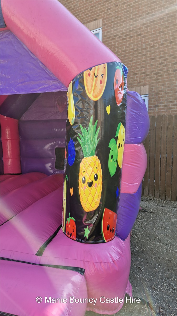 Dancing fruit bouncy castle - Bouncy Castle Hire, Soft Play Hire ...