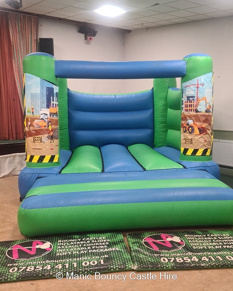 Digger Theme Castle - Best Bouncy Castle Hire, Soft Play Hire ...