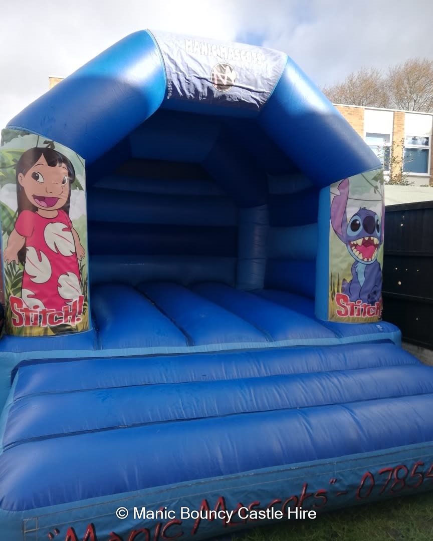 Lilo and Stitch bouncy castle - Bouncy Castle Hire, Soft Play Hire ...