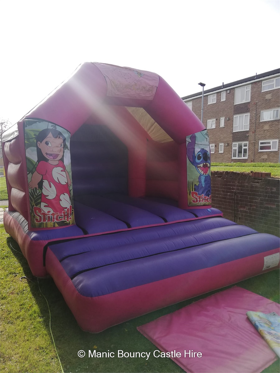Lilo and Stitch bouncy castle - Bouncy Castle Hire, Soft Play Hire ...