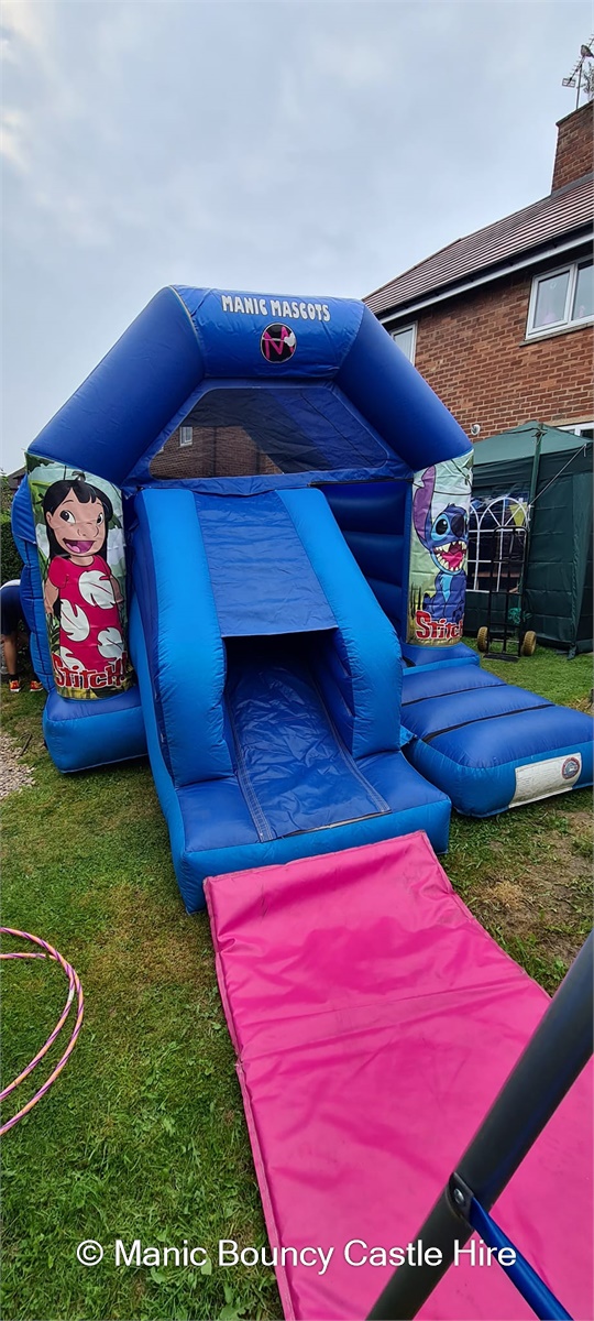 Lilo and Stitch bouncy castle - Bouncy Castle Hire, Soft Play Hire ...