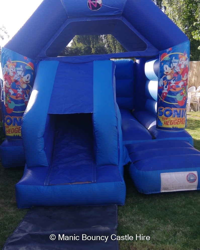 Sonic Bouncy Castle - Bouncy Castle Hire, Soft Play Hire, Inflatable ...